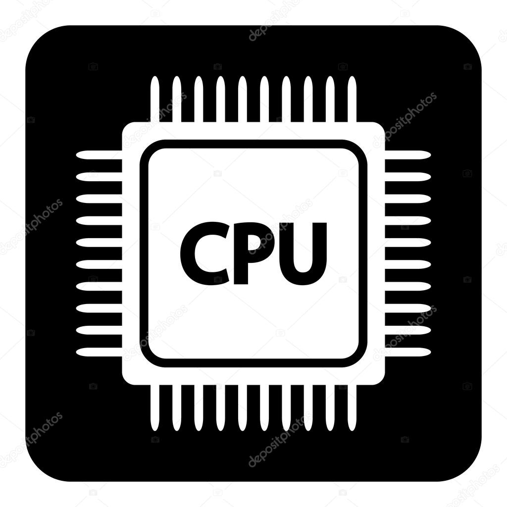 Microchip symbol button. — Stock Vector © konstsem #63100943 Microchip symbol button. — Stock Vector © konstsem #63100943