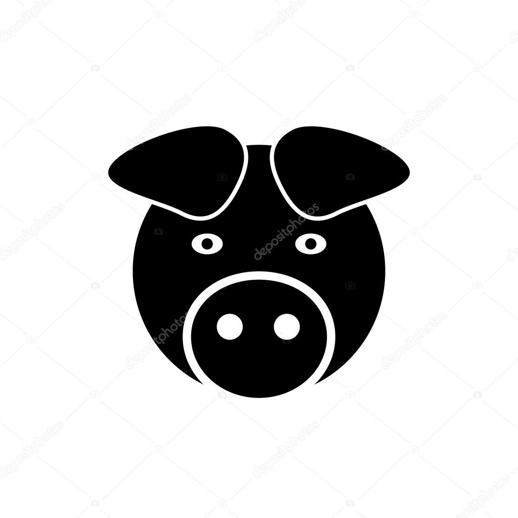 Icono de cerdo . Vector de stock #77170165 de ©konstsem