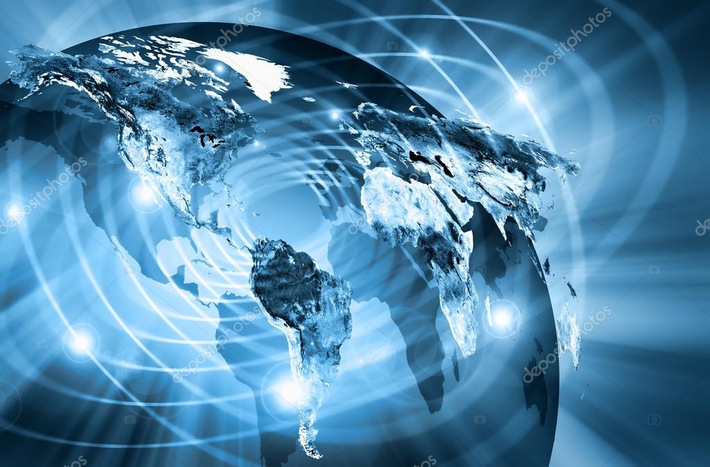 Physical world map illustration. Elements of this image furnished by ...