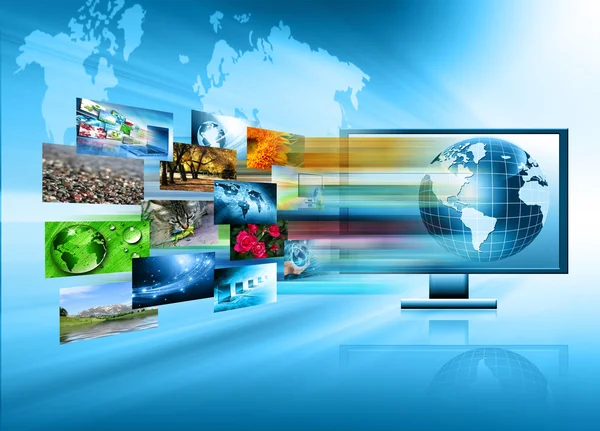 Television and internet production technology concept Stock Photo by ...
