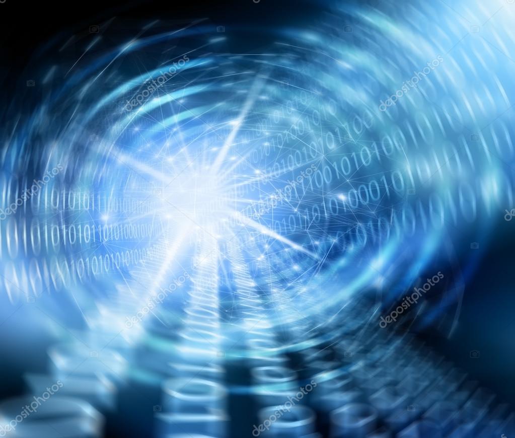 Best Internet Concept of global business.Technological background. Rays ...