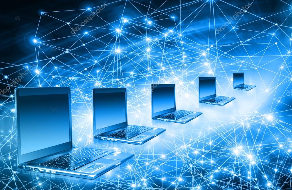 Melhor conceito de Internet, plano de fundo tecnológico. Eletrônica, Wi ...