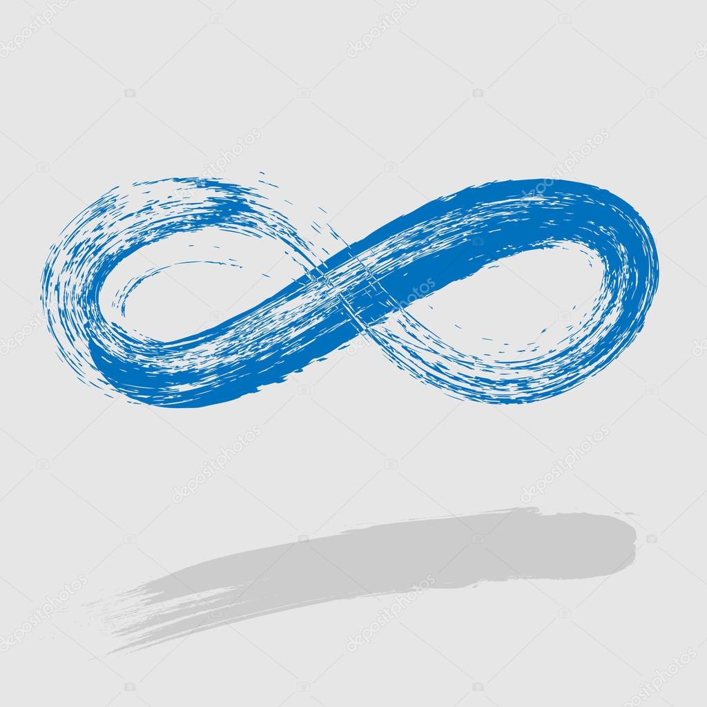 Symbol of infinity icon, illustration design element — Stock Photo ...