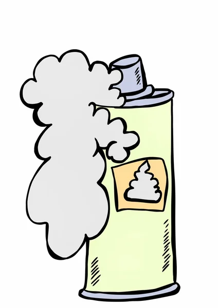 Cartoon Shaving Cream