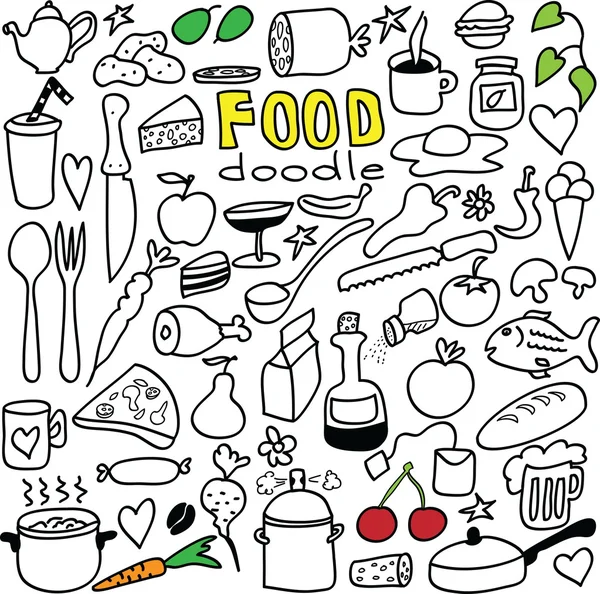 Doodle food | Doodle Food — Stock Photo © dusan964 #38733453