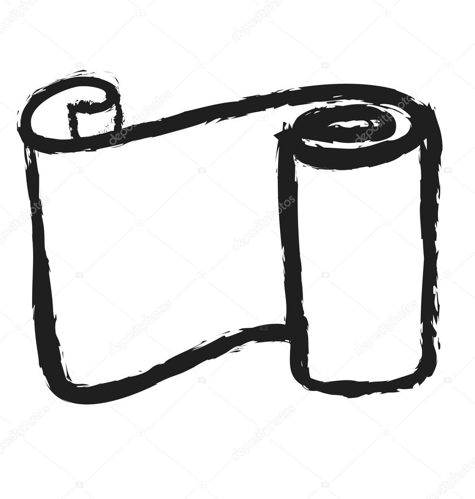 Rolled Up Newspaper Clipart