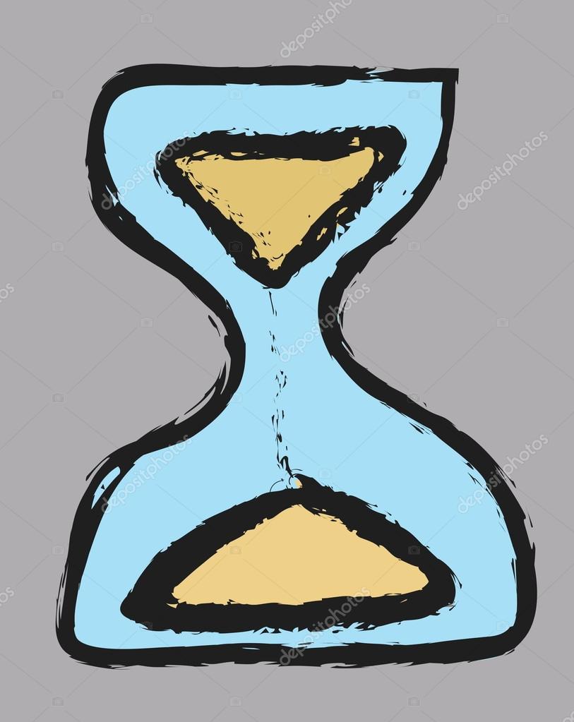 Doodle hour glass Stock Illustration by ©dusan964 #67528843
