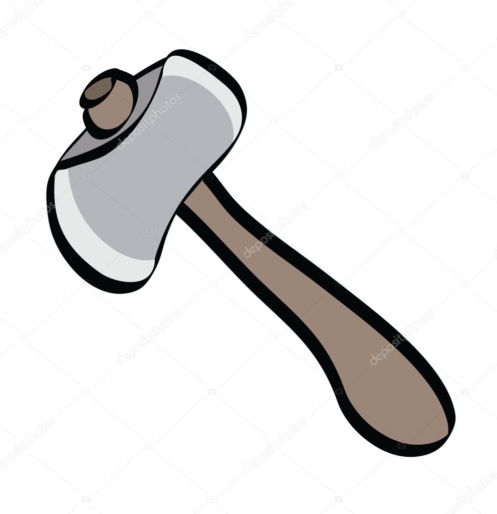 Cartoon color ax Stock Illustration by ©dusan964 #69489209