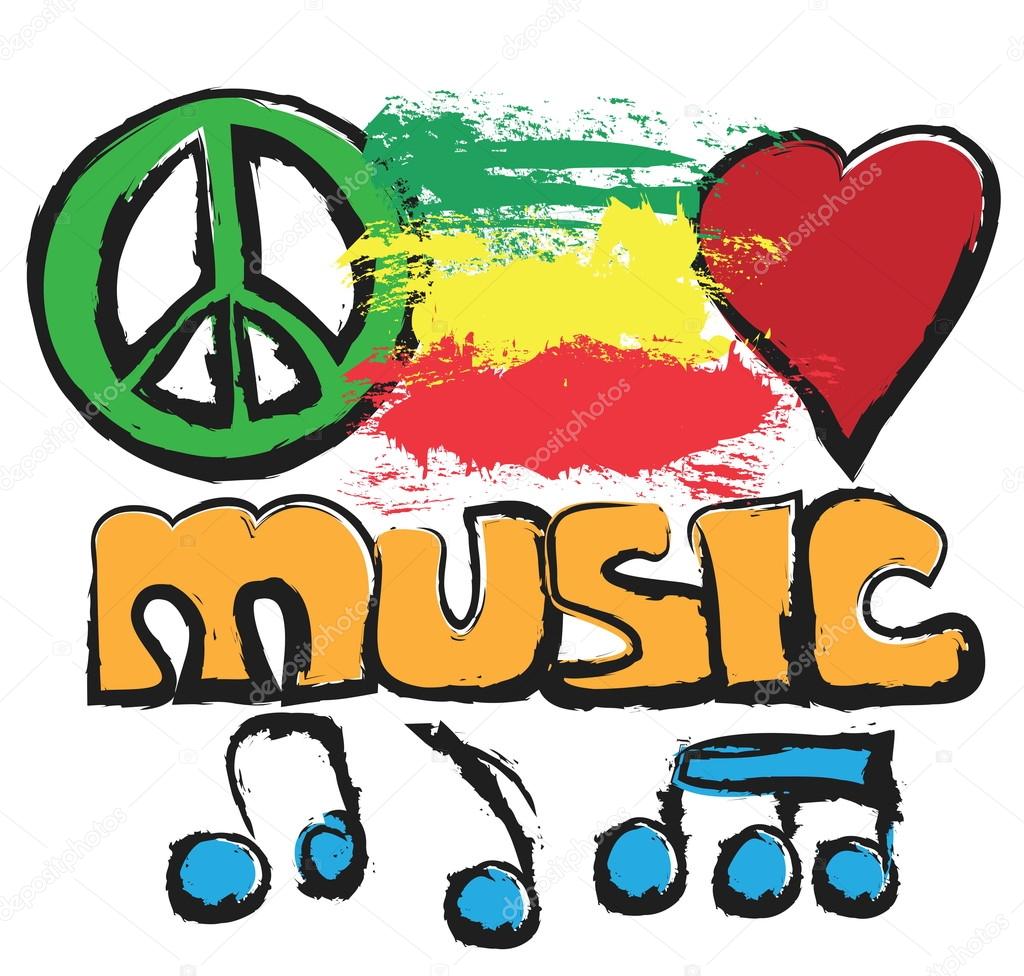 Reggae Peace Wallpaper