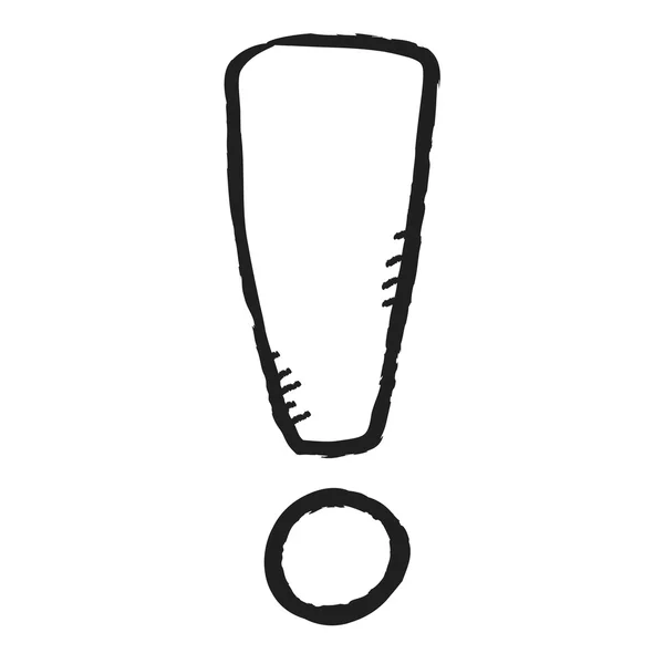 Exclamation outline icon Stock Photos, Royalty Free Exclamation outline ...