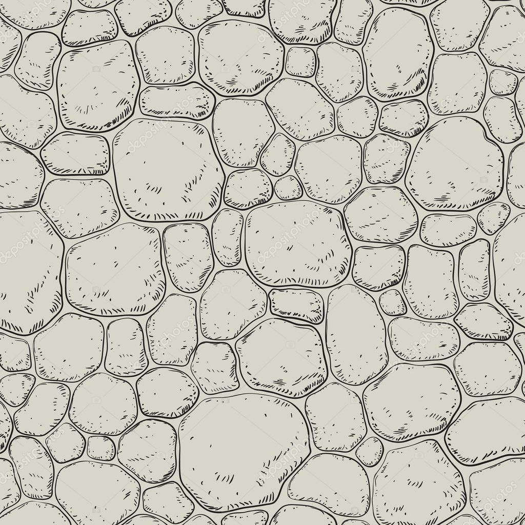 Seamless pattern with stones Stock Vector Image by ©song_mi #64218959