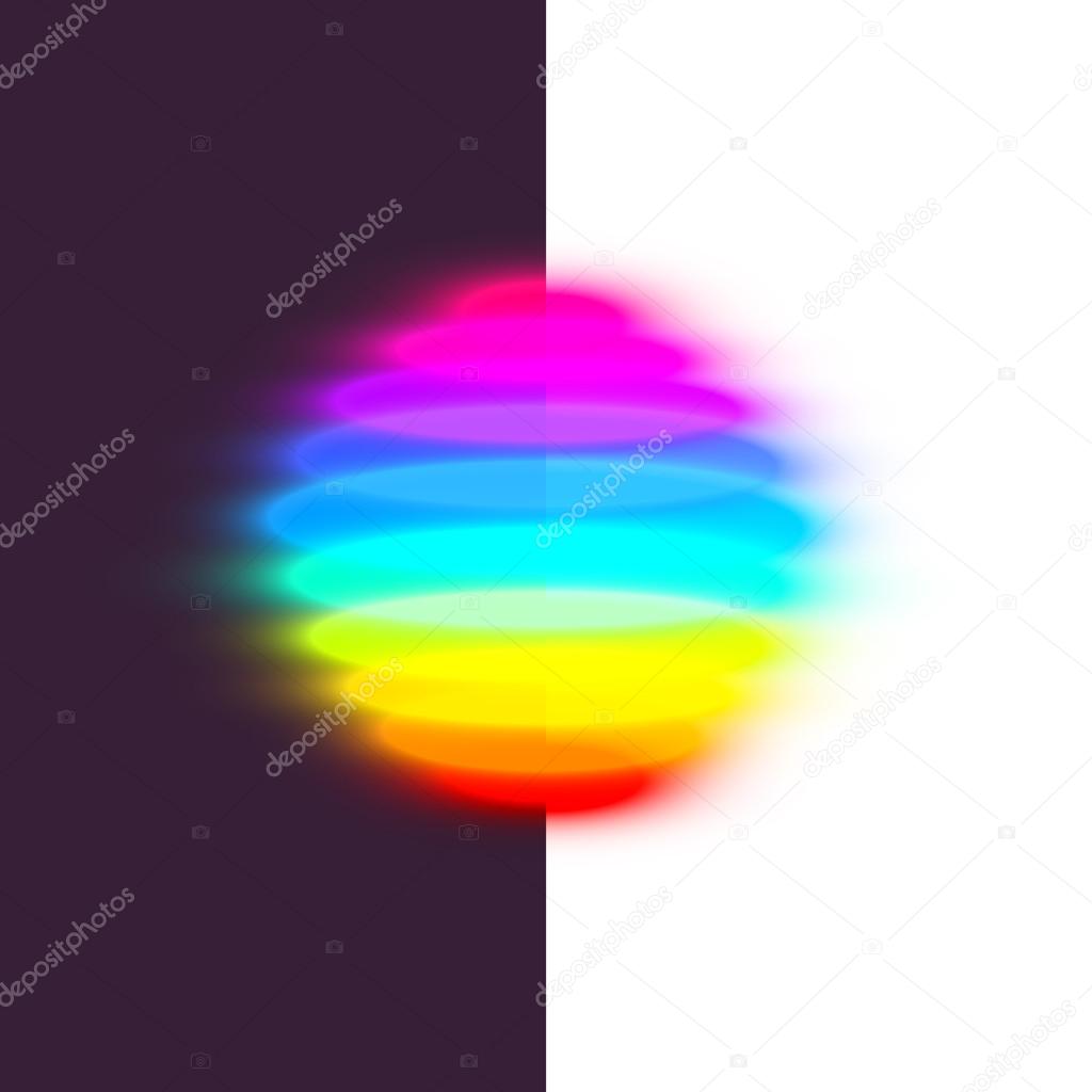 Colorful rainbow sphere. Stock Vector Image by ©soundrain #56318307