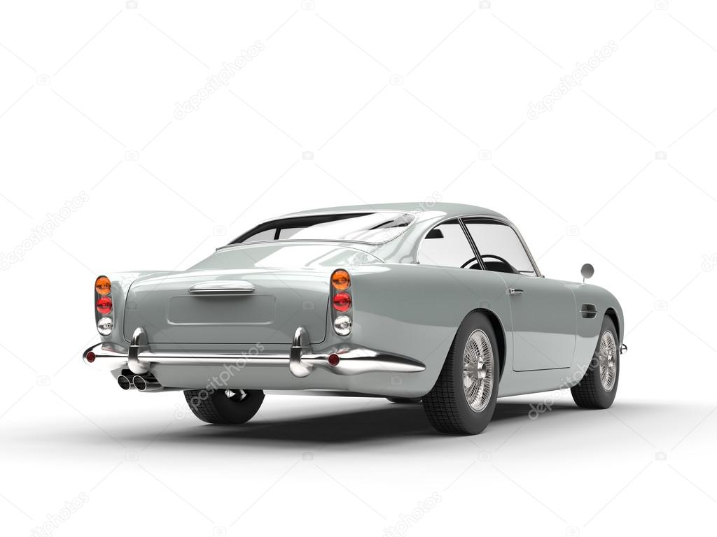 Vintage car - back view — Stock Editorial Photo © Trimitrius #103856854