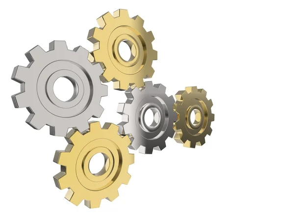 Colorful ring of gears Stock Photo by ©valdum 66392641