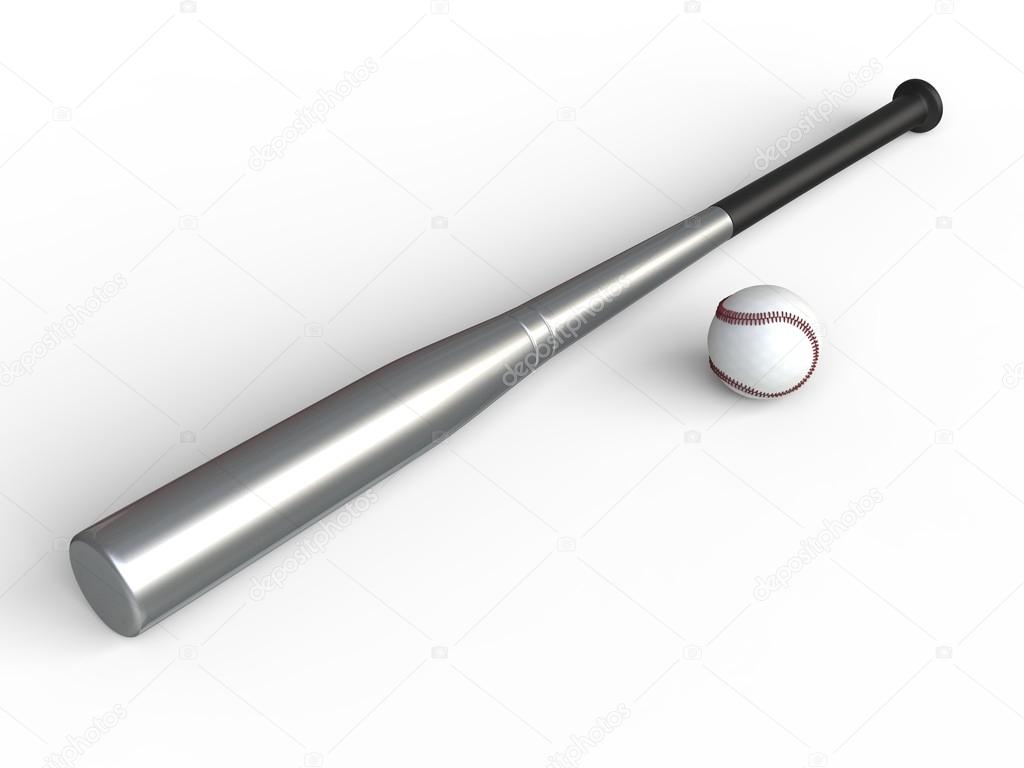 Black Metal Baseball Bat