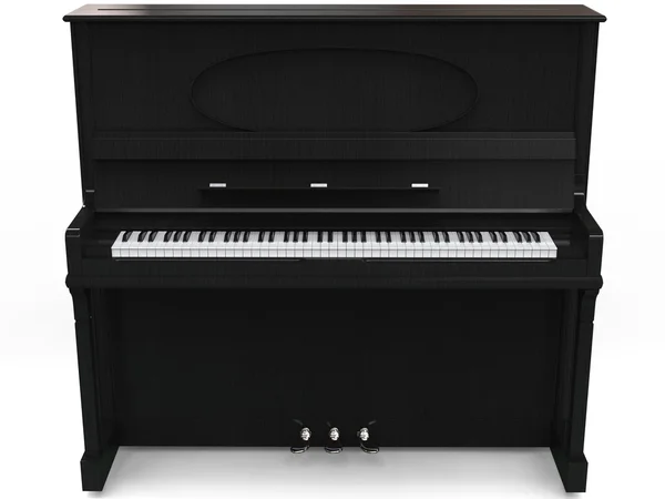 Small upright piano with piano bench Stock Photo by ©Trimitrius 115780360