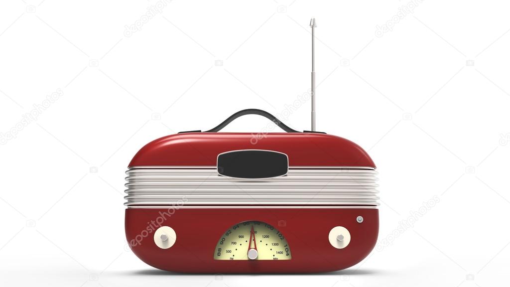 Really old radio set Stock Photo by ©Trimitrius 123846984