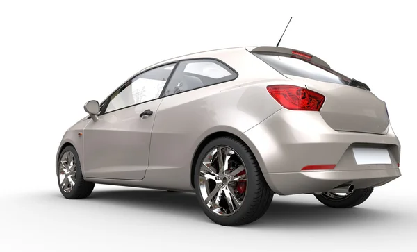 Dark Blue Car - Back Angle View — Stock Editorial Photo © Trimitrius ...