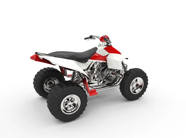 Red quad rear view Stock Photos, Royalty Free Red quad rear view Images ...