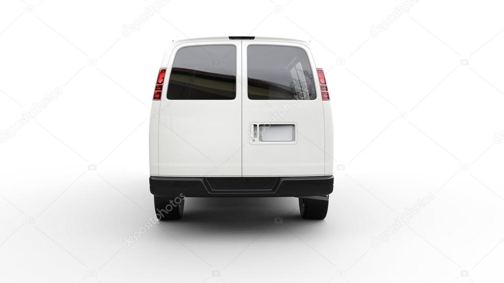 Van - Back View – Stock Editorial Photo © Trimitrius #83379324
