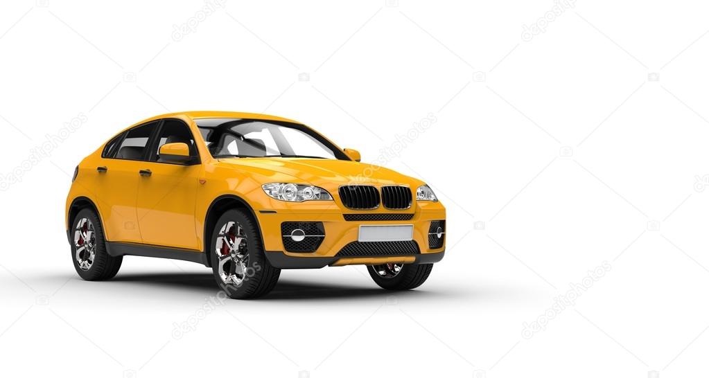 Yellow Modern SUV – Stock Editorial Photo © Trimitrius #83384356