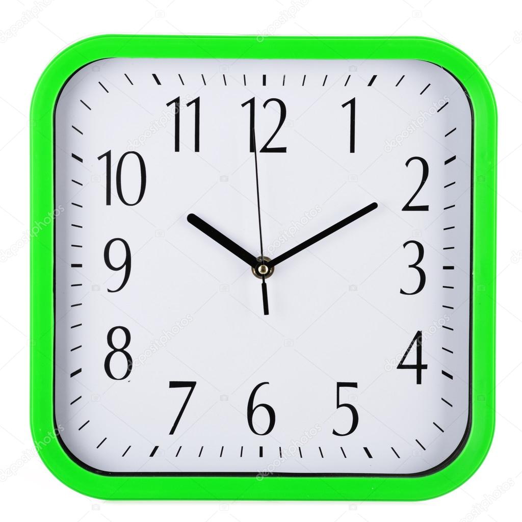 Ten Past Seven Oclock Clipart