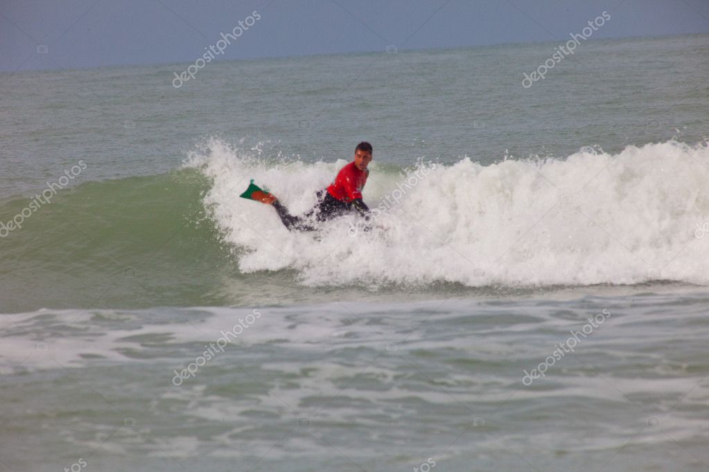 Bodyboader on 2nd Championship Impoxibol — Stock Editorial Photo ...