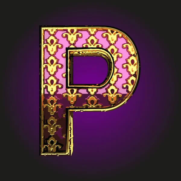 Vector golden figure — Stock Vector © videodoctor #14152127