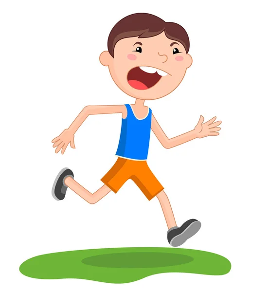 10,225,577 Boy running cartoon Vector Images | Depositphotos