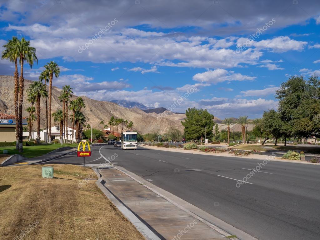 View along highway 111 , Palm Springs — Stock Editorial Photo © jewhyte ...