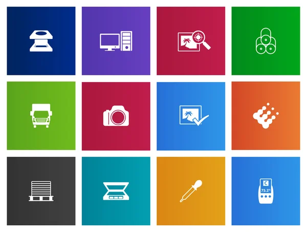 Icons set in Metro style Stock Vector by ©puruan 112719290