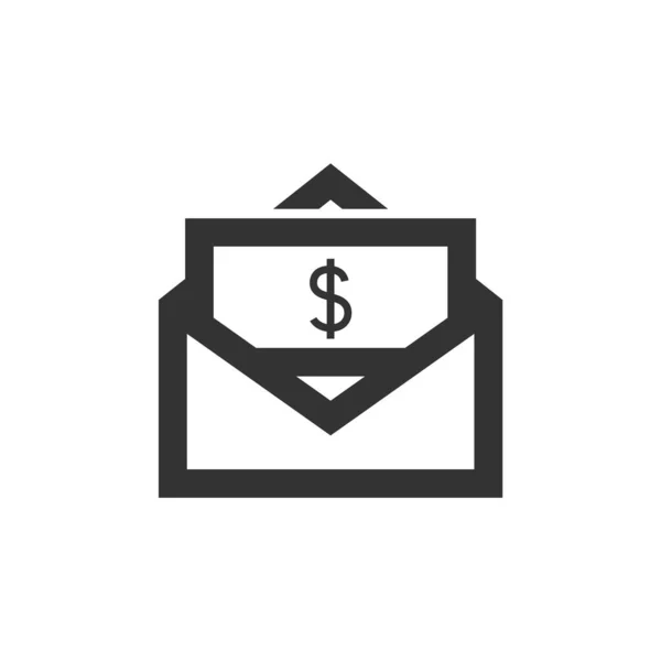 Money Envelope Icon Sticker Color Style Finance Wealth Banking Stock ...