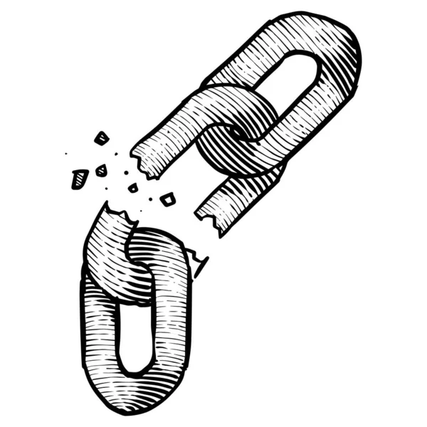 13,186,613 Broken chain link Vector Images | Depositphotos