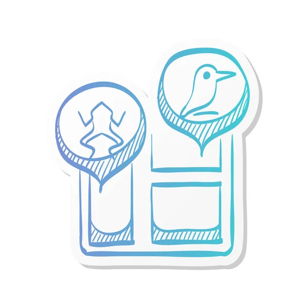 Zoo map icon Stock Vector by ©puruan 140254818