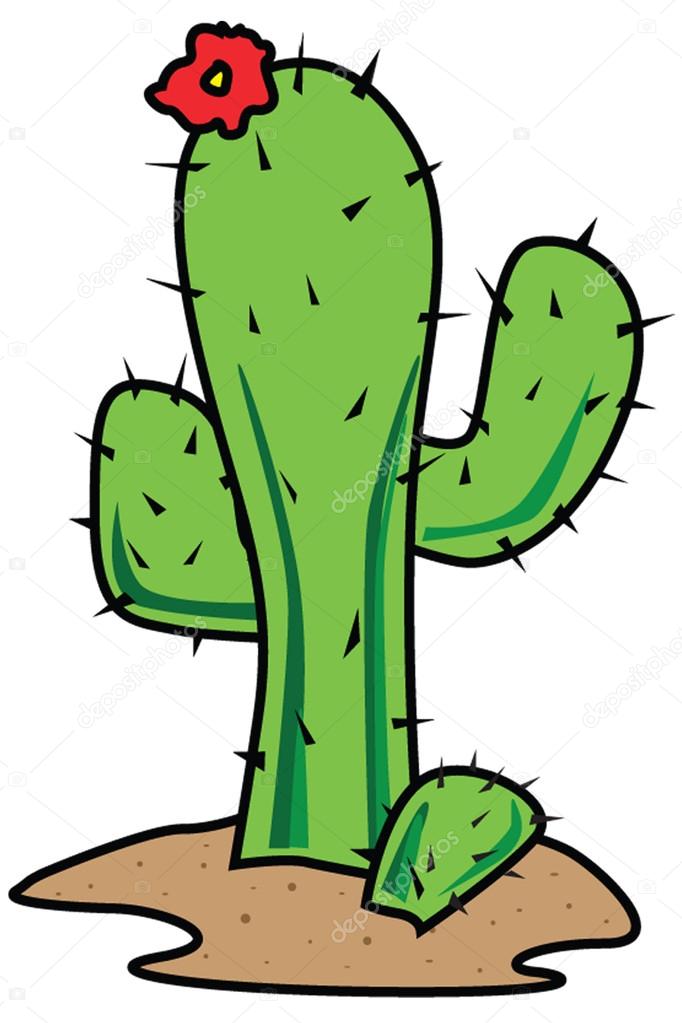 Ilustración de dibujos animados de cactus Vector de stock #108452158 de ...