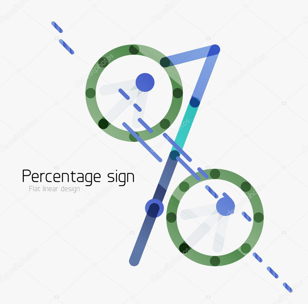 Percentage sign background Stock Vector by ©akomov 103254410