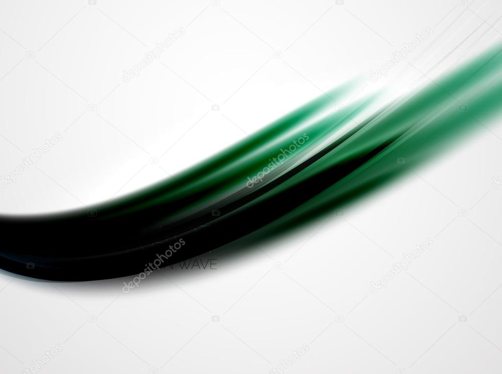 Modern curve stripes template Stock Vector by ©akomov 106738022