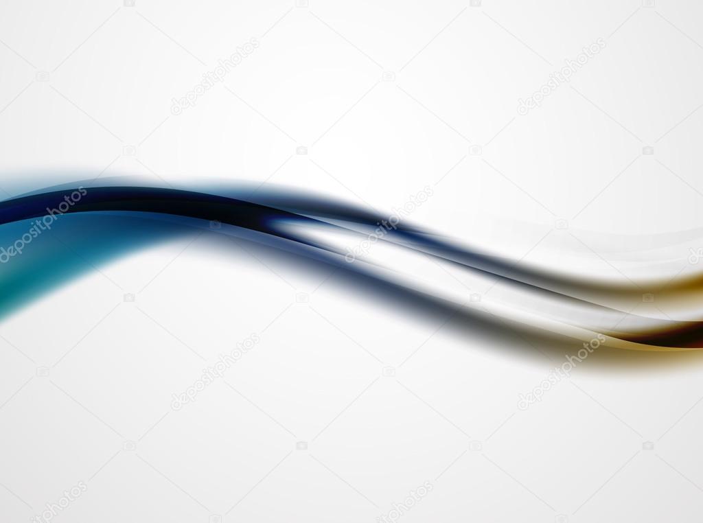 Modern curve stripes template Stock Vector by ©akomov 108829730