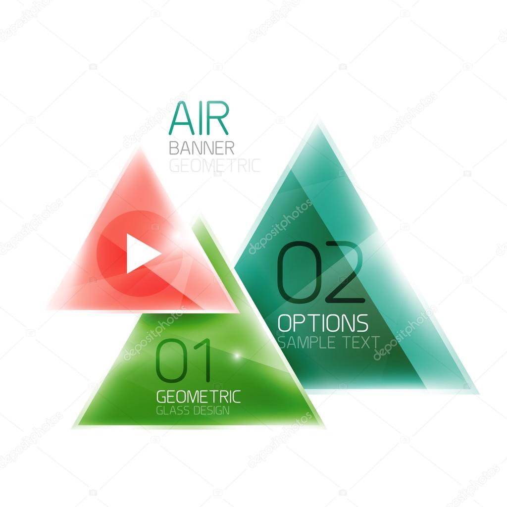 Air triangle abstract background Stock Vector by ©akomov 111113318