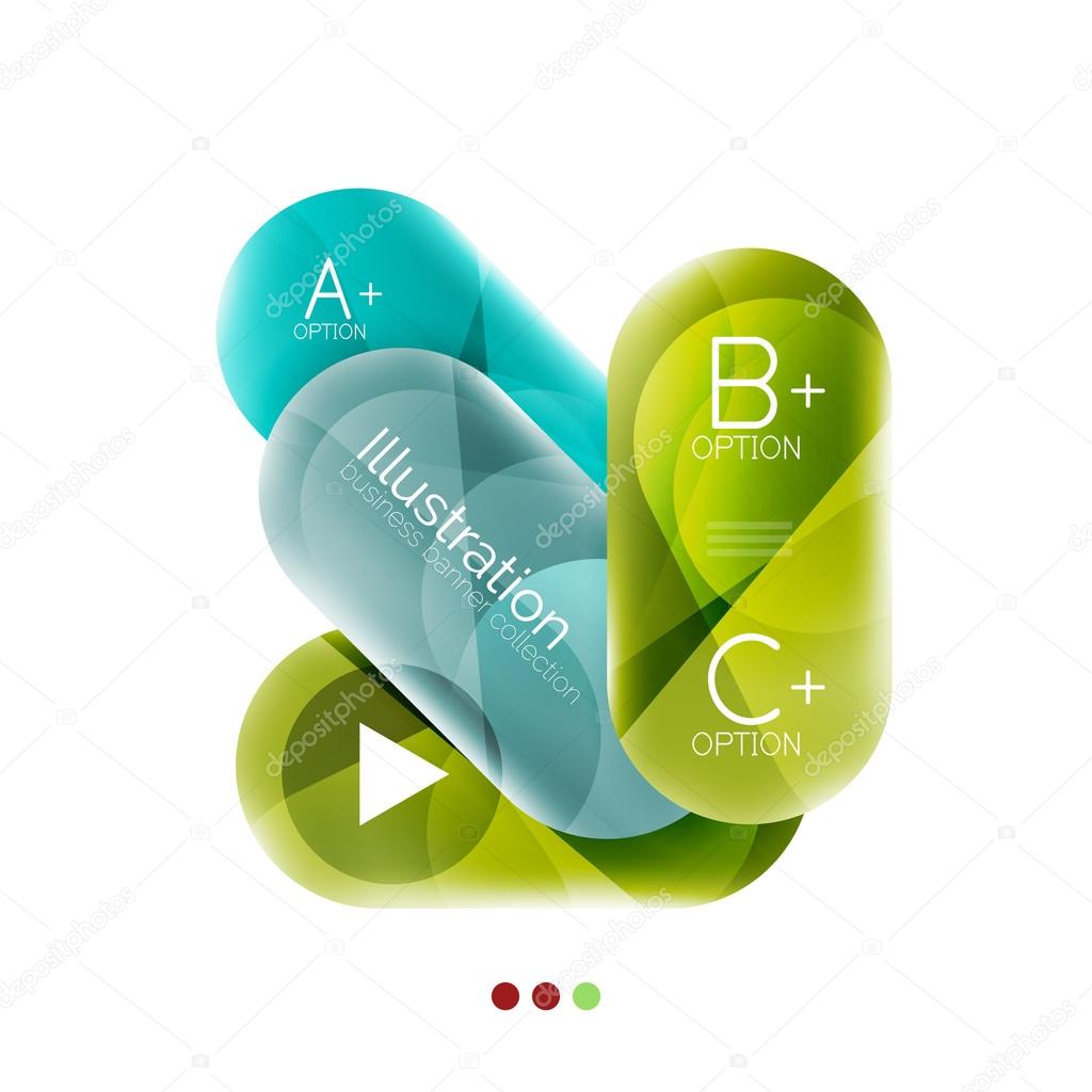 Capsule business option infographics Stock Vector Image by ©akomov ...