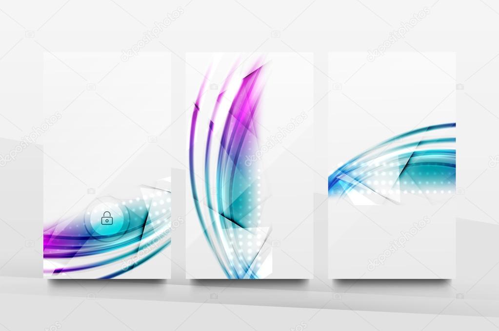 Mobile application interface background design Stock Vector by ©akomov ...