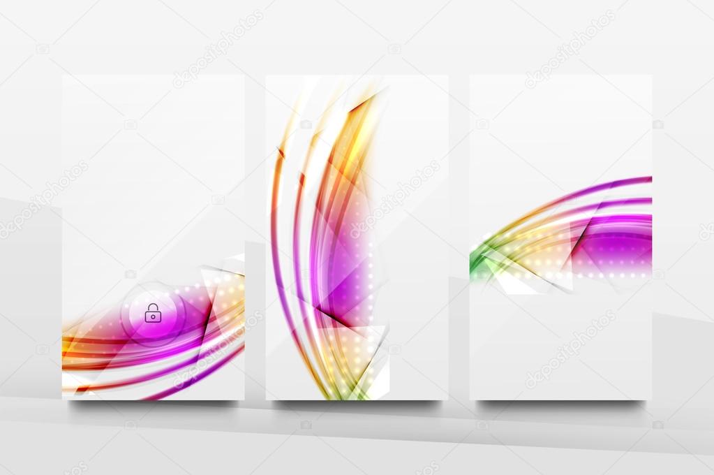 Mobile application interface background design Stock Vector Image by ...