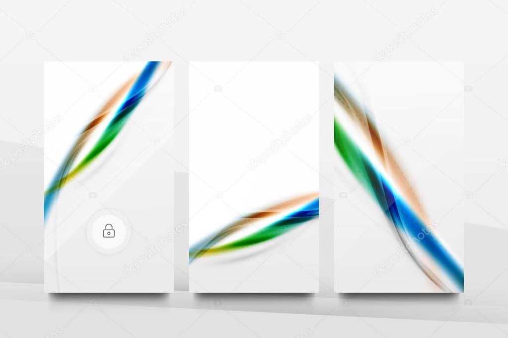 Mobile application interface background design Stock Vector by ©akomov ...