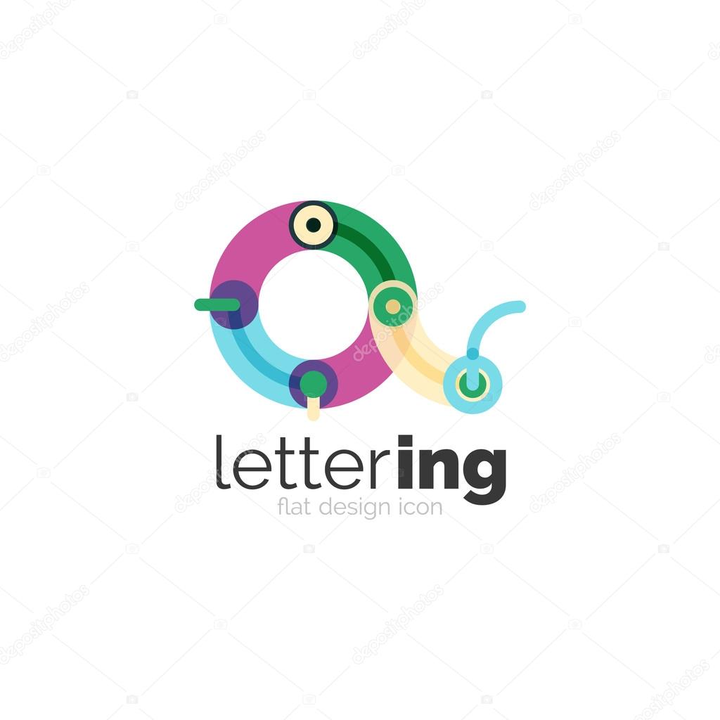 Letra del logotipo de negocio lineal 2025 Letra del logotipo de negocio lineal 2025