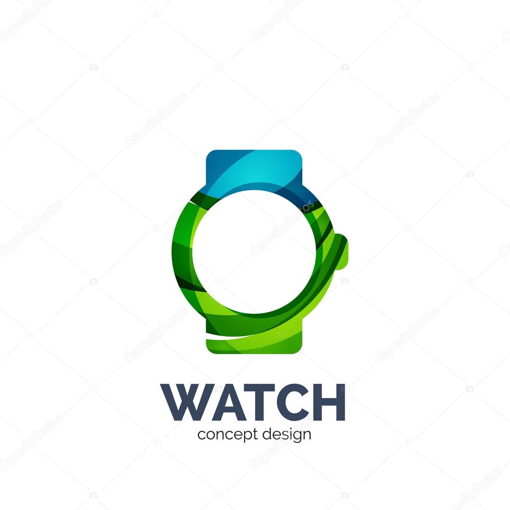 Vector logo reloj Vector de stock por ©akomov 123570348