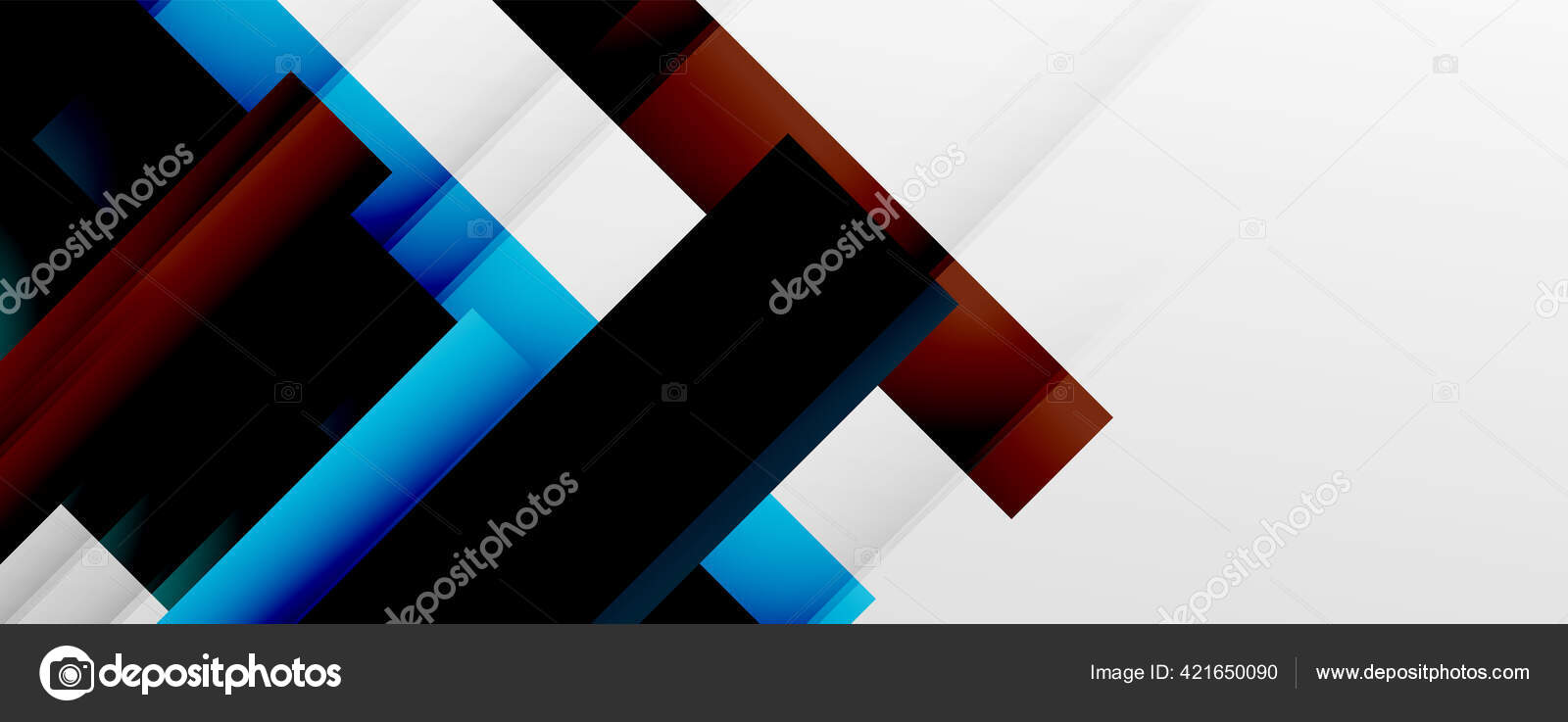 Geometric abstract backgrounds with shadow lines, modern forms ...