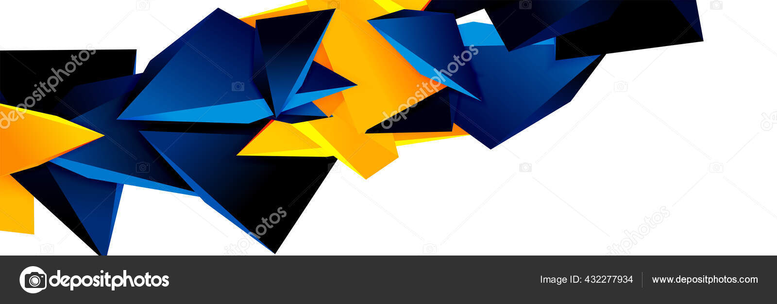 Triangle Mosaic Abstract Background 3d Triangular Low Poly Shapes Geometric Vector