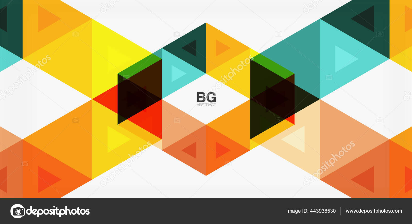 Triangle Graphic Design Poster