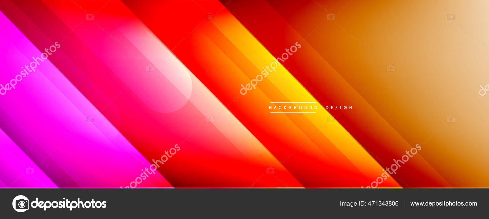 Dynamic lines abstract background. 3D shadow effects and fluid gradients. Modern overlapping ...