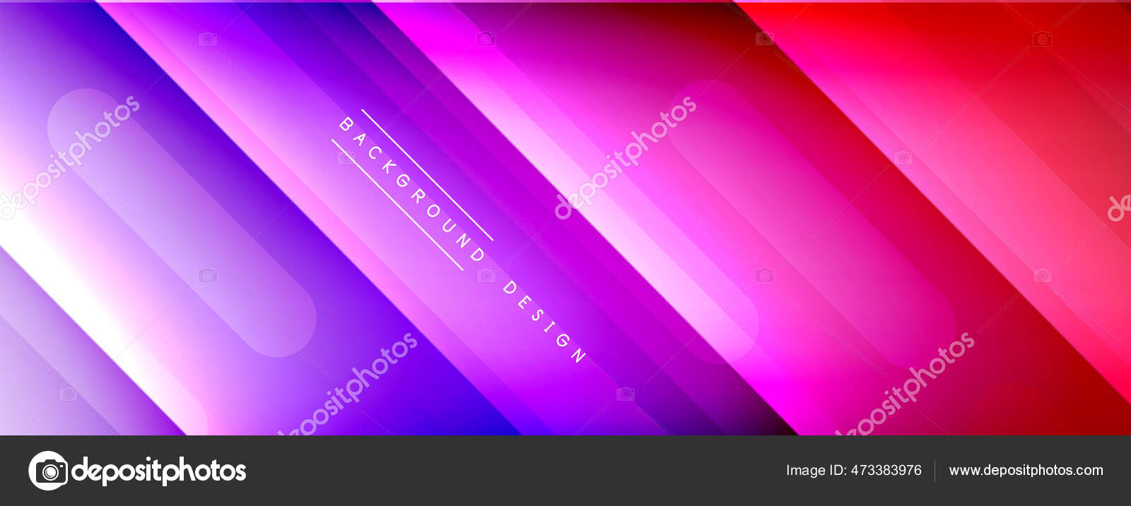 Dynamic lines abstract background. 3D shadow effects and fluid gradients. Modern overlapping ...